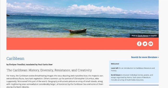 Introducing: The Caribbean Unit! | Words Without Borders Campus